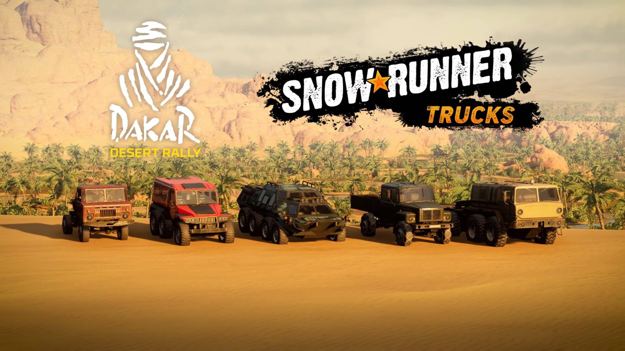 『ダカール・デザート・ラリー』に世界最強トラックが参戦！ 最新DLC ”SnowRunner Trucks”がPS4、PS5で本日配信開始 ...